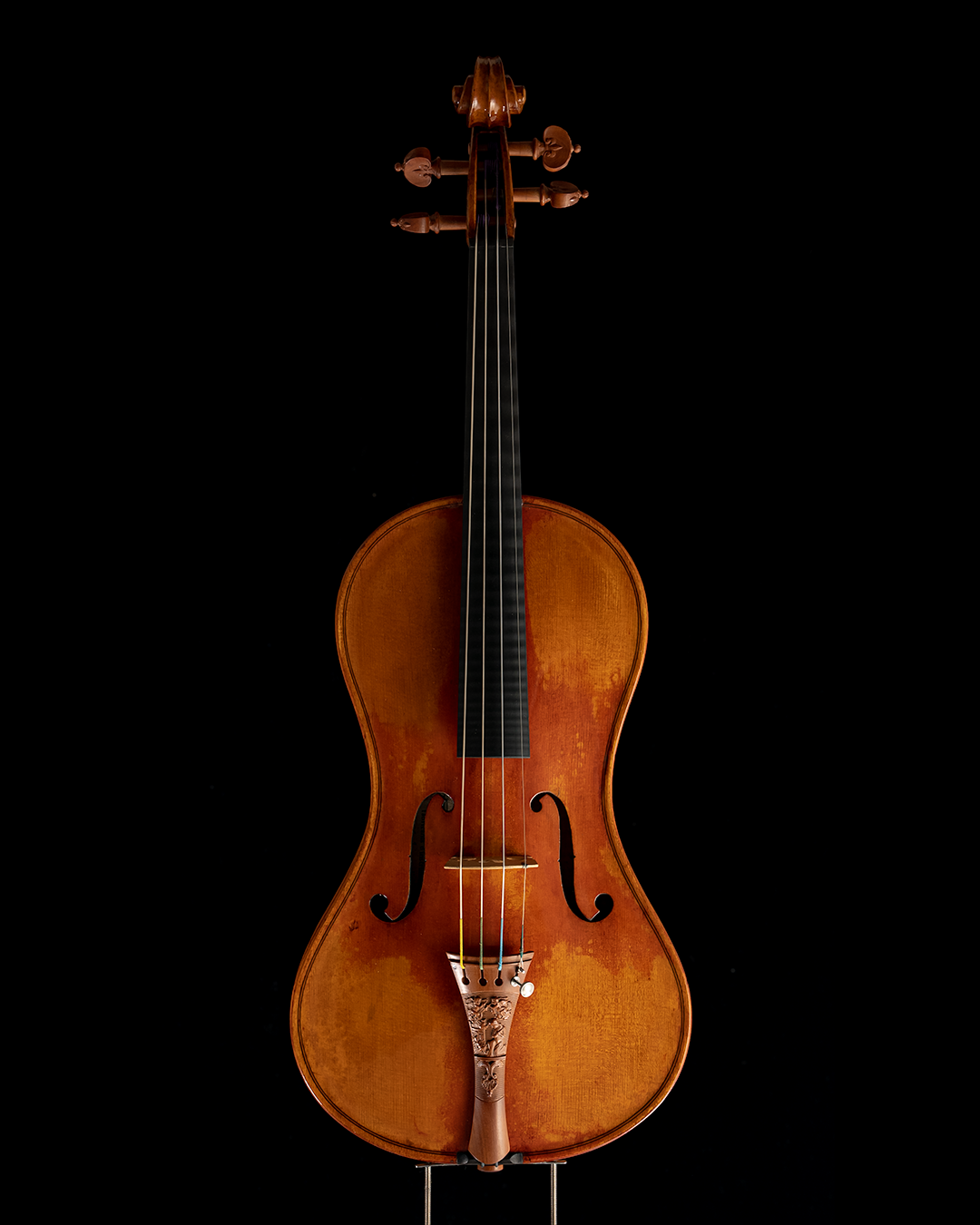 Cornerless 1704 “Betts” Stradivarius replica violin – Hellweg & Cloutier